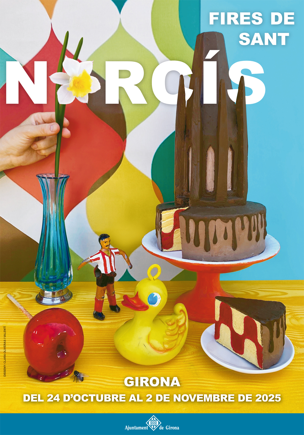 Una taula parada amb records d'infància i símbols de ciutat il·lustrarà ...